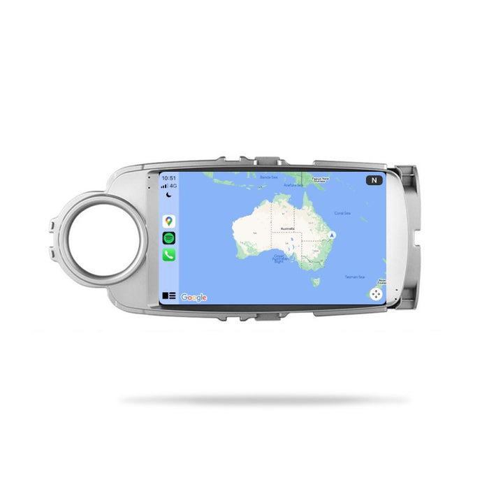 Toyota Yaris 2012-2017 - Premium Head Unit Upgrade Kit: Radio Infotain ...